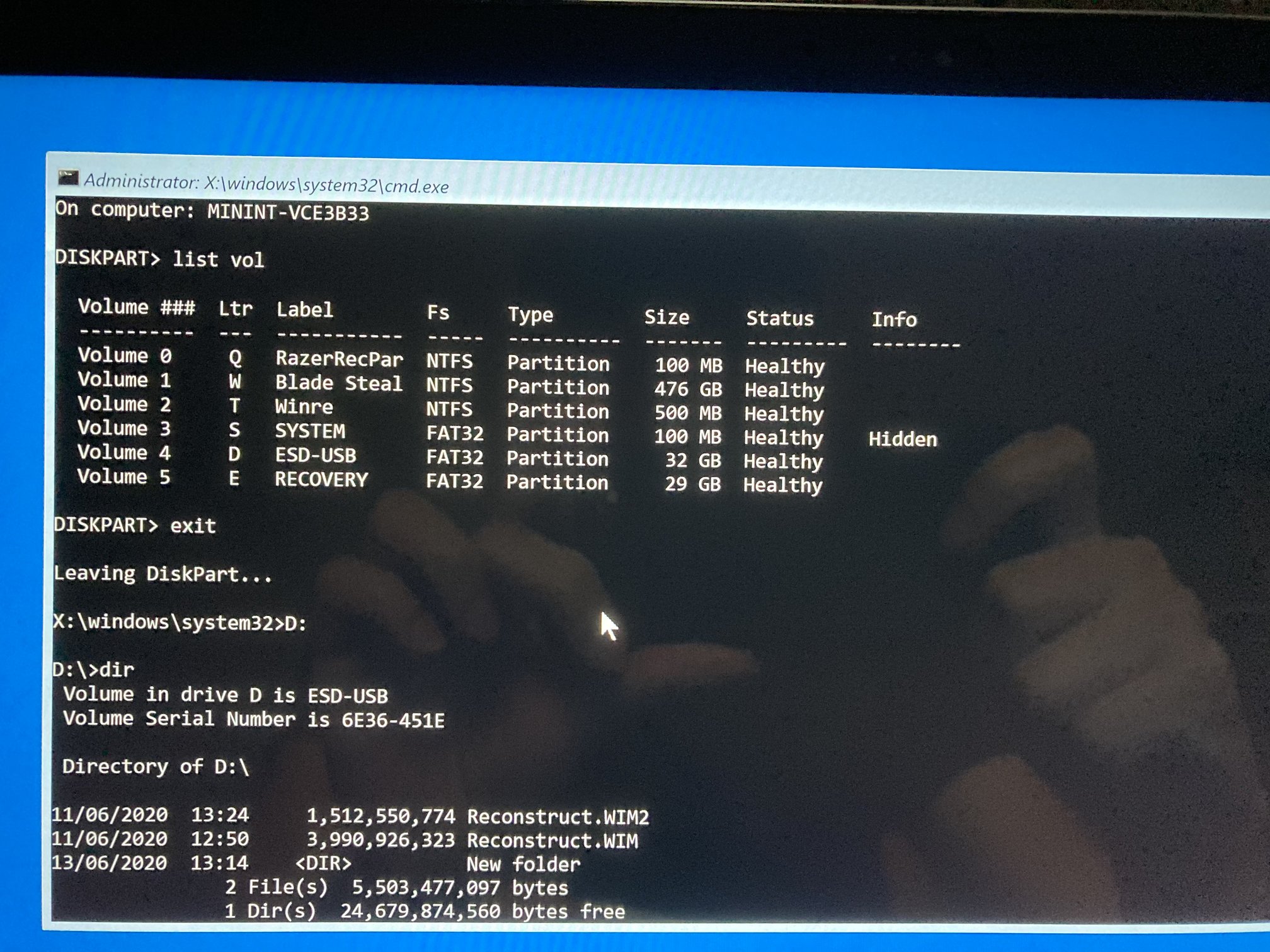 Windows 10 Reset Issues Using a Recovery Disk | Fictional Studios
